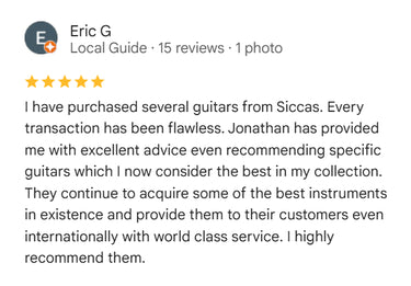 Why Musicians Trust Siccas Guitars